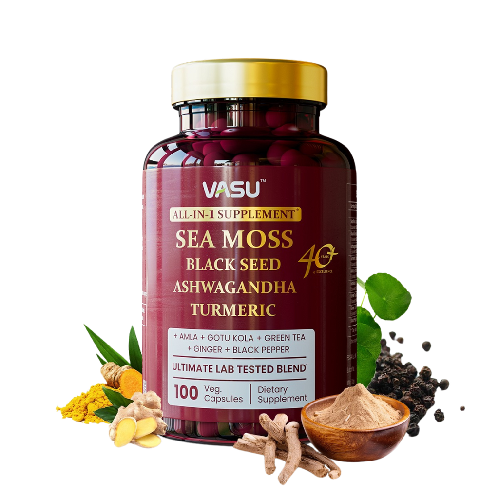 VASU All-In-One Sea Moss Supplement – Vasu Ayurveda Shilajit